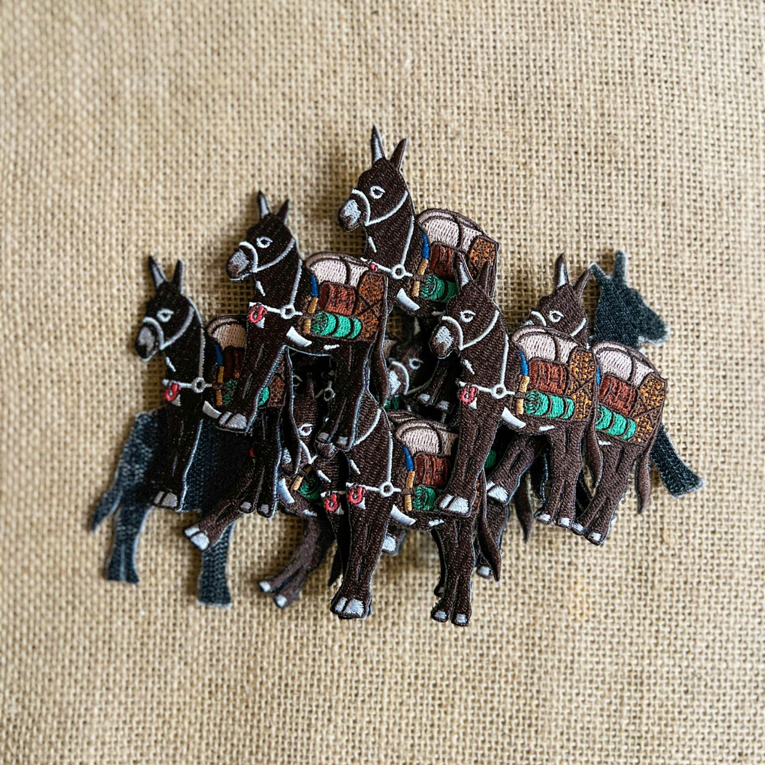 Off-Road Mule Velcro Backed Patch - Gorilla Dirt