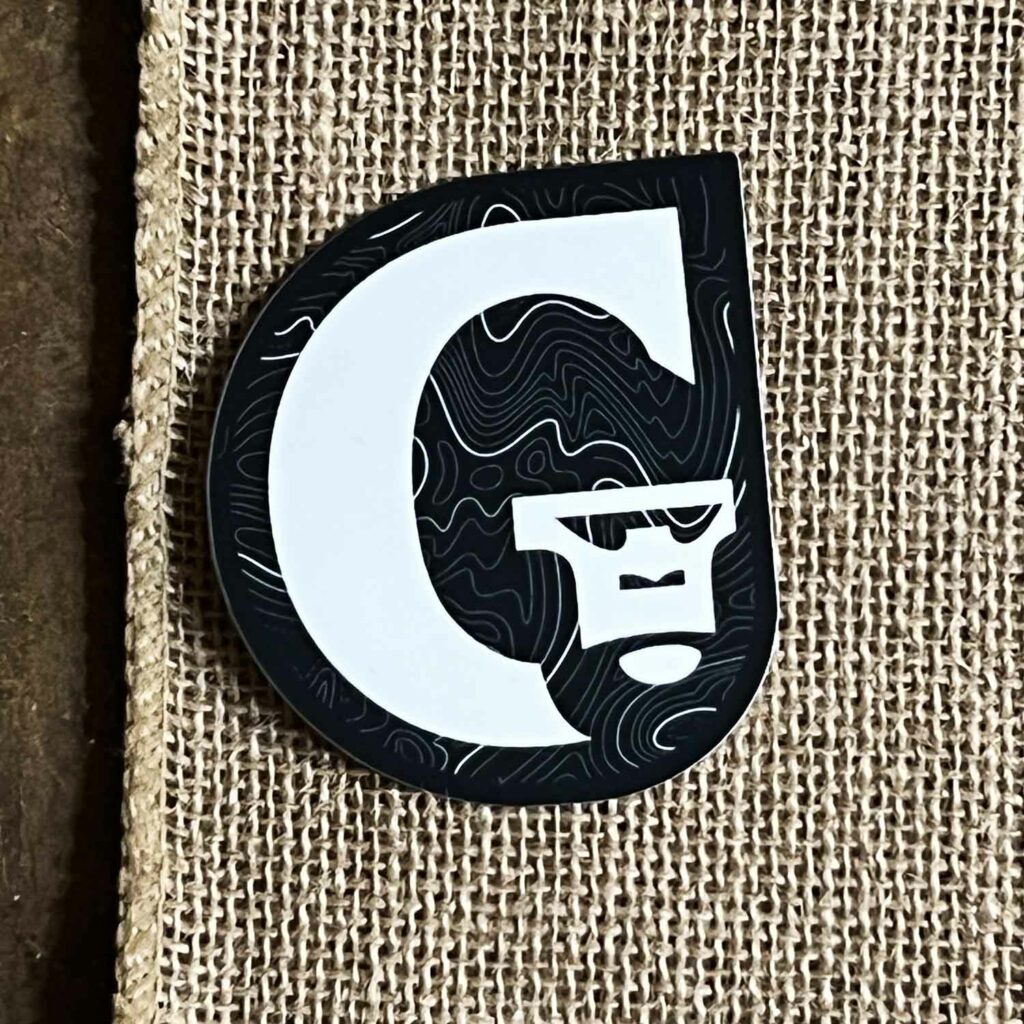 Gorilla Dirt Topo Logo Vinyl Decal - Gorilla Dirt