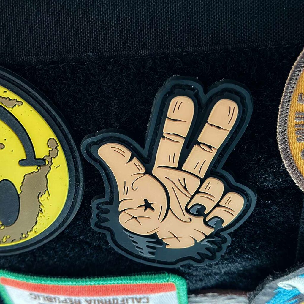 Off-Road Mule Velcro Backed Patch - Gorilla Dirt