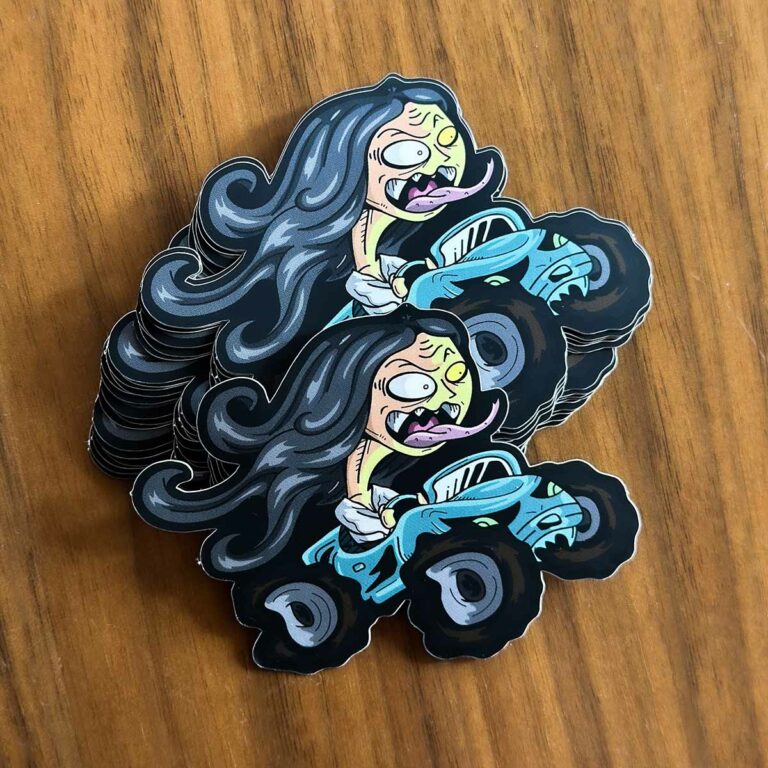 Trail BansheeVinyl Sticker From Gorilla Dirt