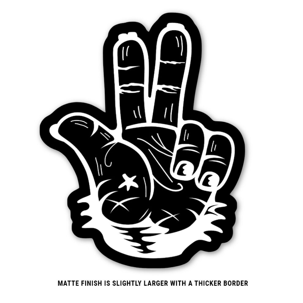 The Jeep Wave Vinyl Sticker From Gorilla Dirt