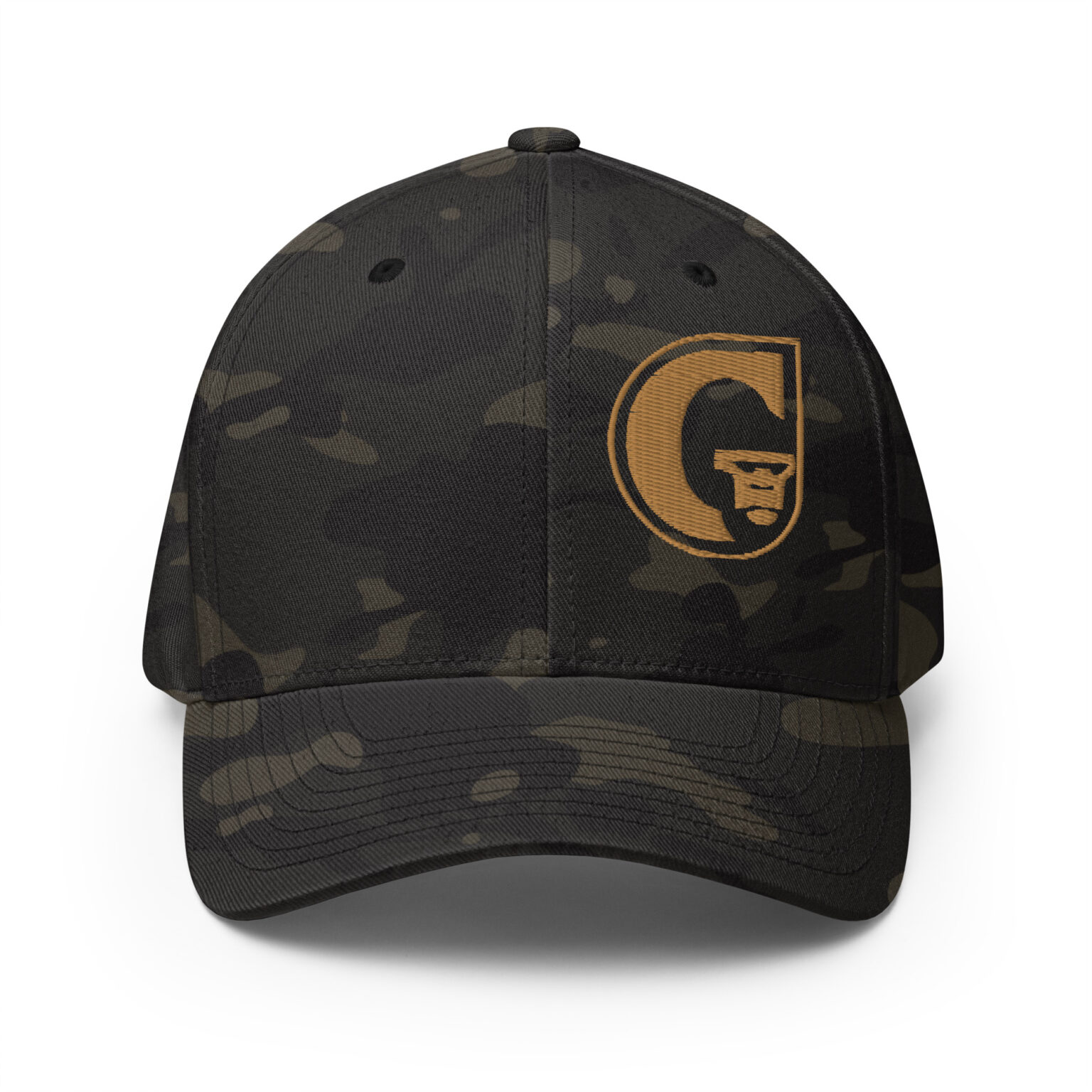 Gold Logo Structured Twill Cap - Gorilla Dirt